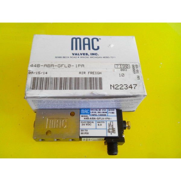 New Mac Valve 44B-ABA-GFLO-1PA - MRO Parts Store